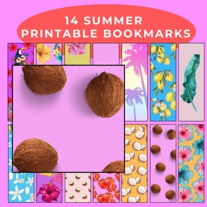 Bookmarks Bundle Instant Download Gift for Book Lover and Book Reader ...