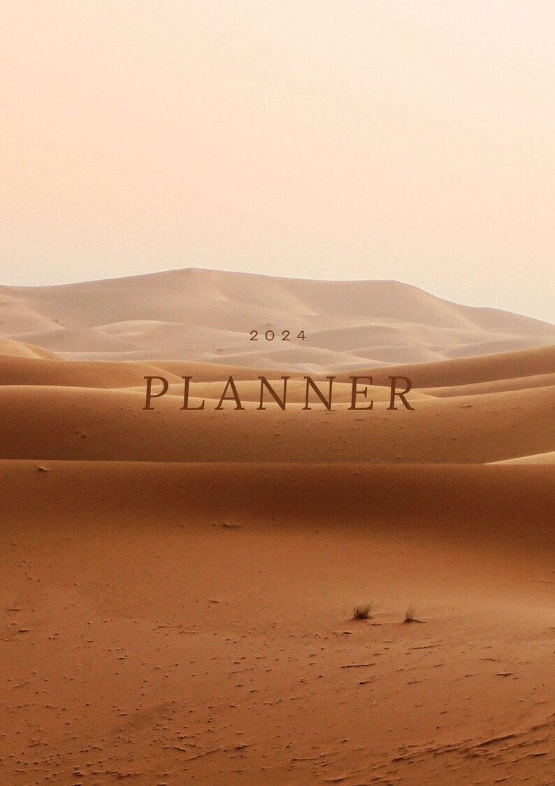 Planner 50 Pages to Do List 2024 Calendar Budget List Monthly Goals A4 ...