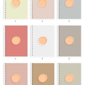 Notebook Covers for Goodnotes Penly Instant Download Covers for Digital ...