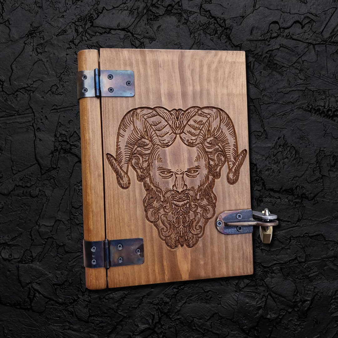 Faun Treasure Box | Wooden Book Lockbox | the Chronicles of Narnia ...