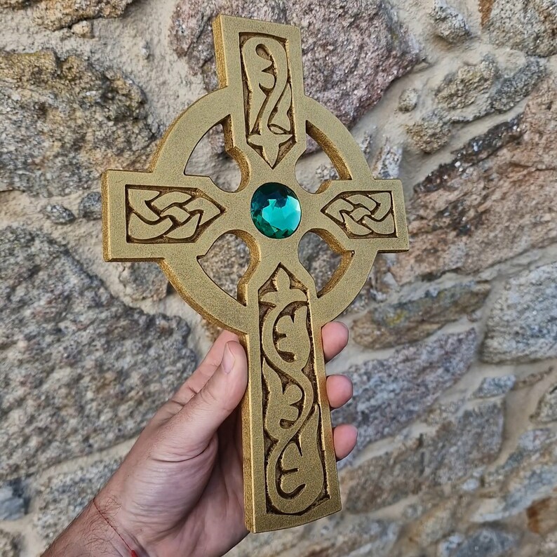 Celtic Cross Escape Room Prop | Personalized Secret Message | Escape ...