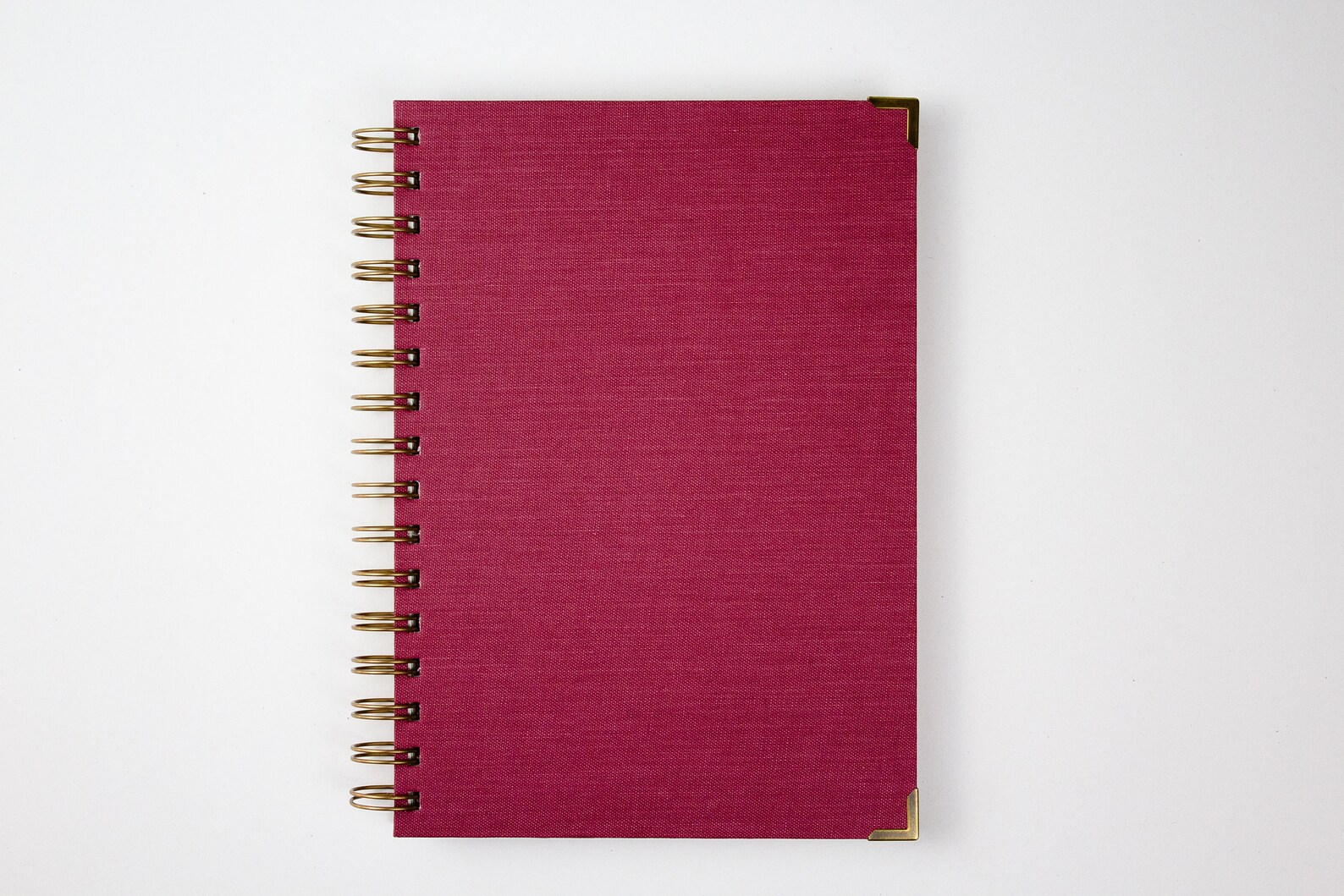 A5 Colouful Minimalist Red Spiral Notebook Eco Friendly Dot | Etsy