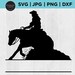 Reining Horse Split Monogram SVG, Sliding Stop Svg, Customizable ...