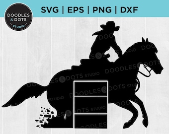 Barrel Racing Logo - Etsy