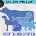 Grow Em and Show Em Svg, Livestock Svg for Cricut, Show Cattle Svg ...