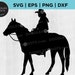 Quarter Horse SVG | Cowgirl SVG | Barrel Racer SVG | Western Riding ...