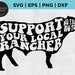 Eat More Beef SVG, Support Local Farmers and Ranchers, Cattle Ranching ...