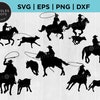 Pole Bending SVG, Gymkhana Svg, Pole Bender SVG, American Quarter Horse ...