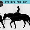 Reining Horse Split Monogram SVG, Sliding Stop Svg, Customizable ...