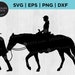 Reining Horse Split Monogram SVG, Sliding Stop Svg, Customizable ...