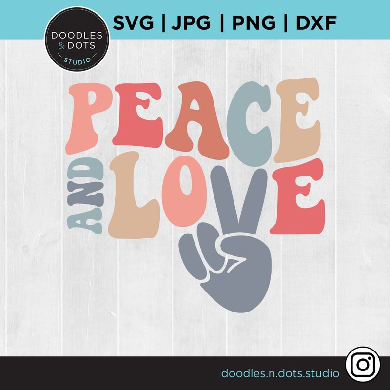 Peace Svg - Etsy