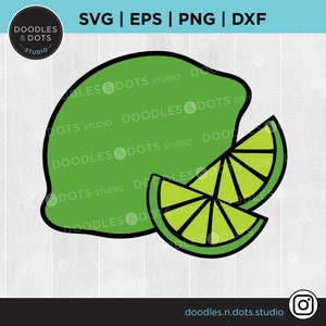 Lime Svg, Lime Slice Svg, Cut Lime Svg for Cricut, Silhouette, Citrus ...