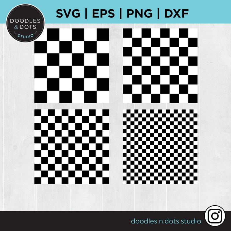 Checkerboard Clipart - Etsy