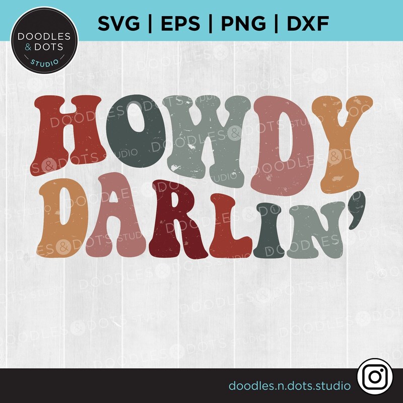 Howdy Font Svg - Etsy