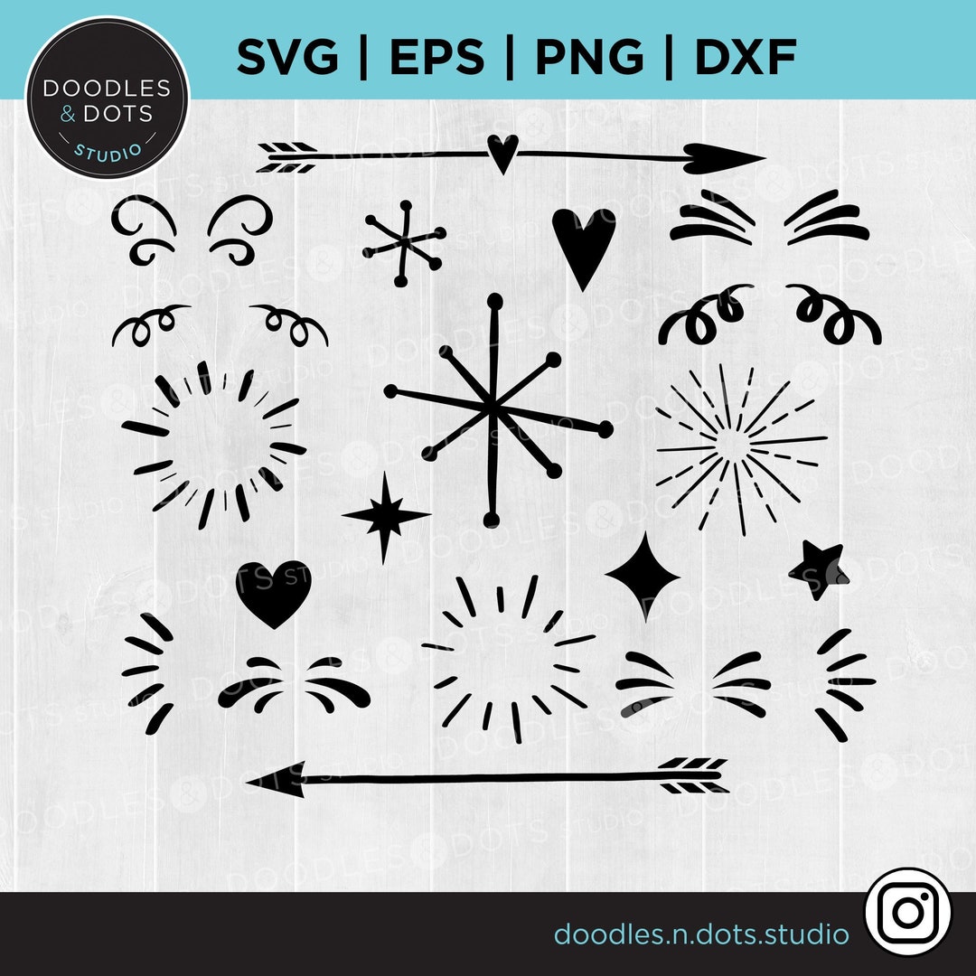 Design Elements SVG | Lines SVG | Flourish, Decorative Elements SVG ...