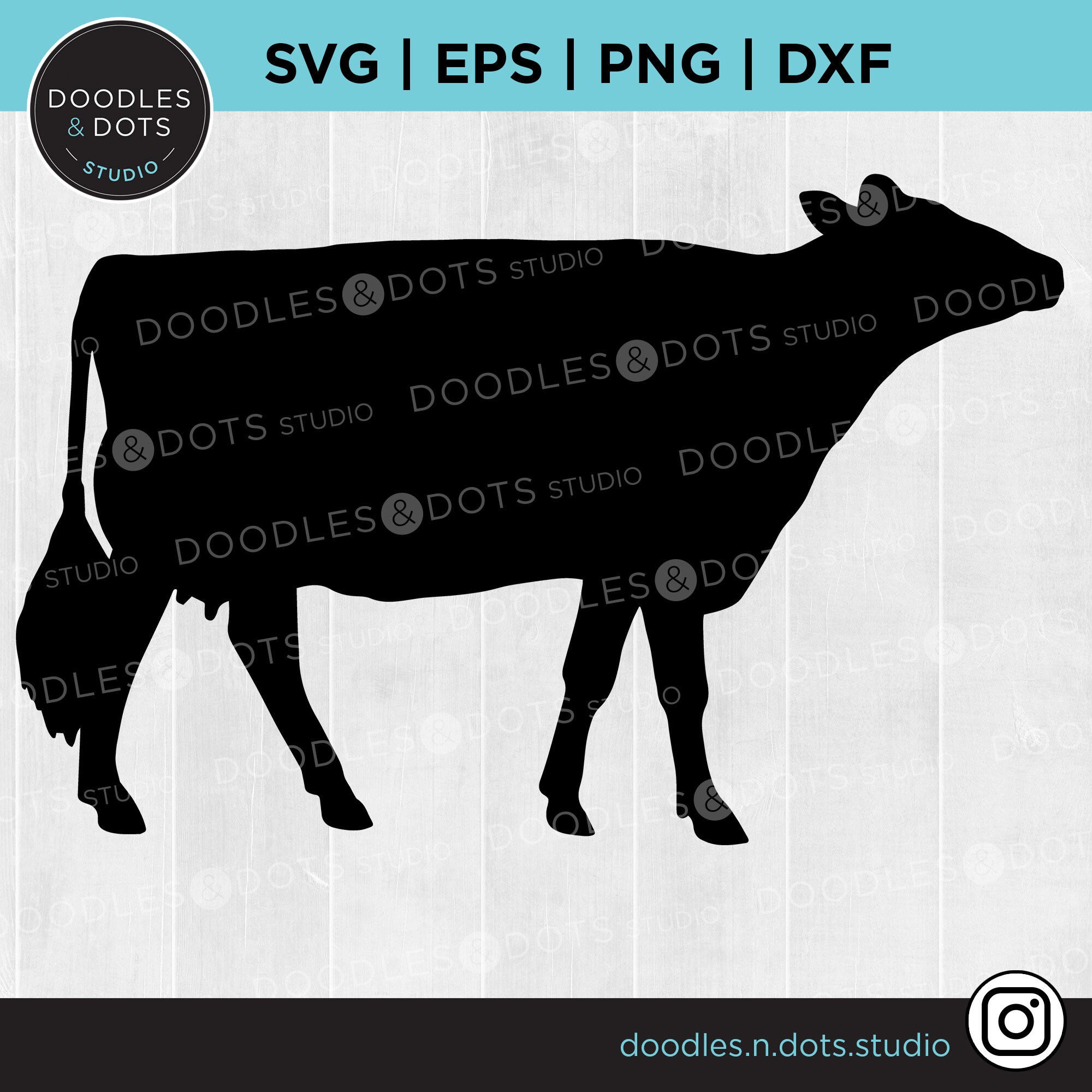 Holstein Svg Cow SVG Dairy Cow Cut File for Cricut Cow - Etsy Canada