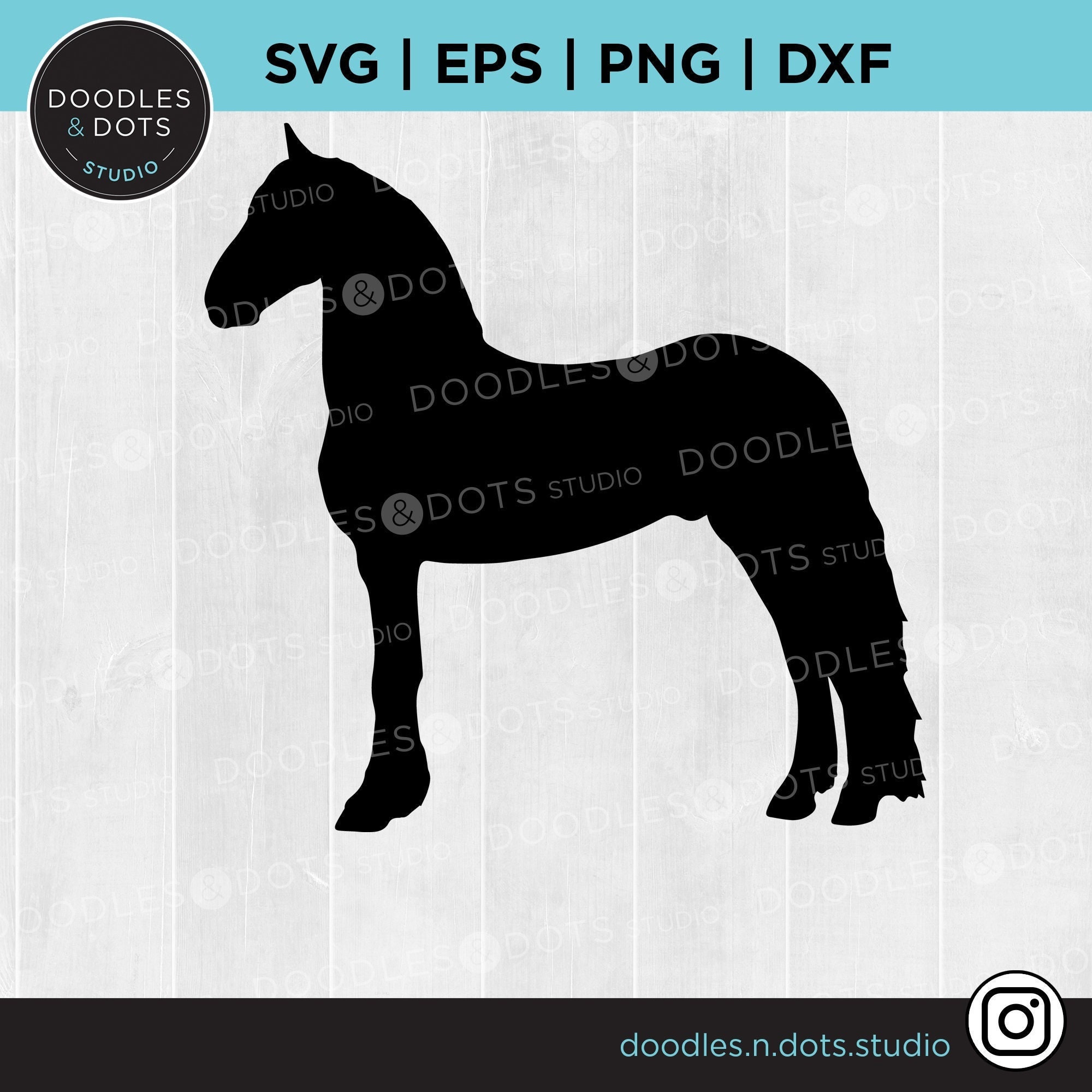 Pferde svg, Friesisches Pferd SVG, Friesische Clipart ...