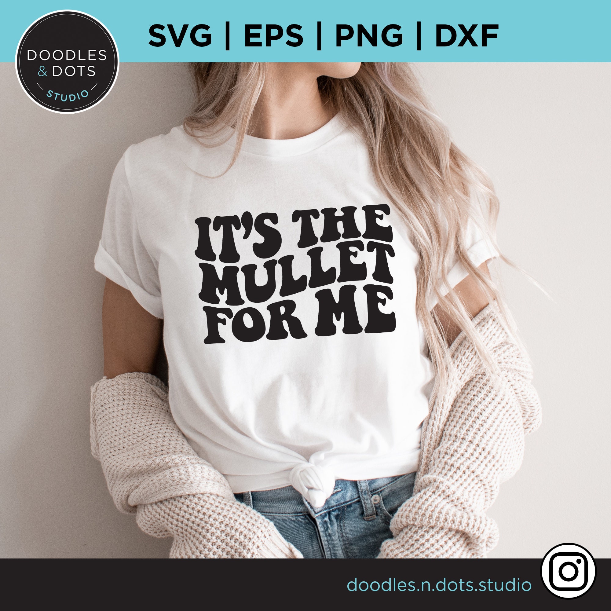It's the Mullet for Me Svg Mullet Lover Svg Country - Etsy Canada