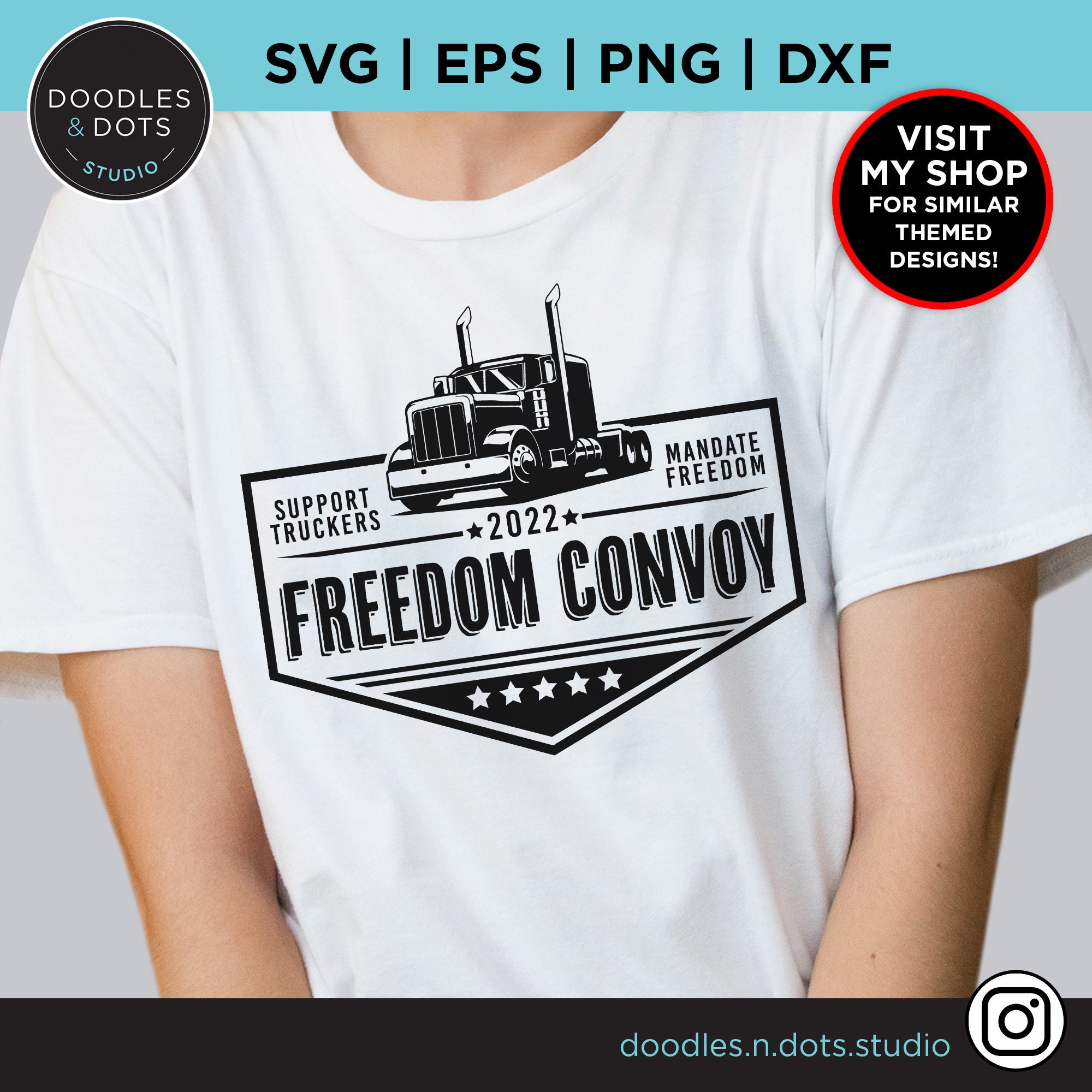 Freedom Convoy 2022 Svg Convoy to DC SVG Mandate Freedom | Etsy Canada