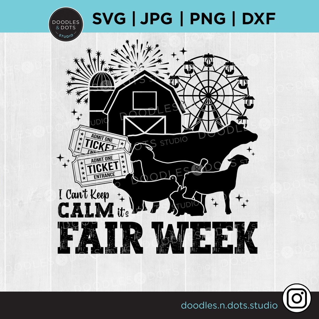 County Fair Week, Stock Show Svg, Barn Life Digital Download, SVG, PNG ...