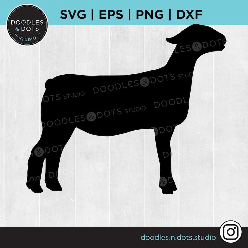 Show Lamb SVG, Lamb SVG, Market Lamb Silhouette, Suffolk Lamb Png ...