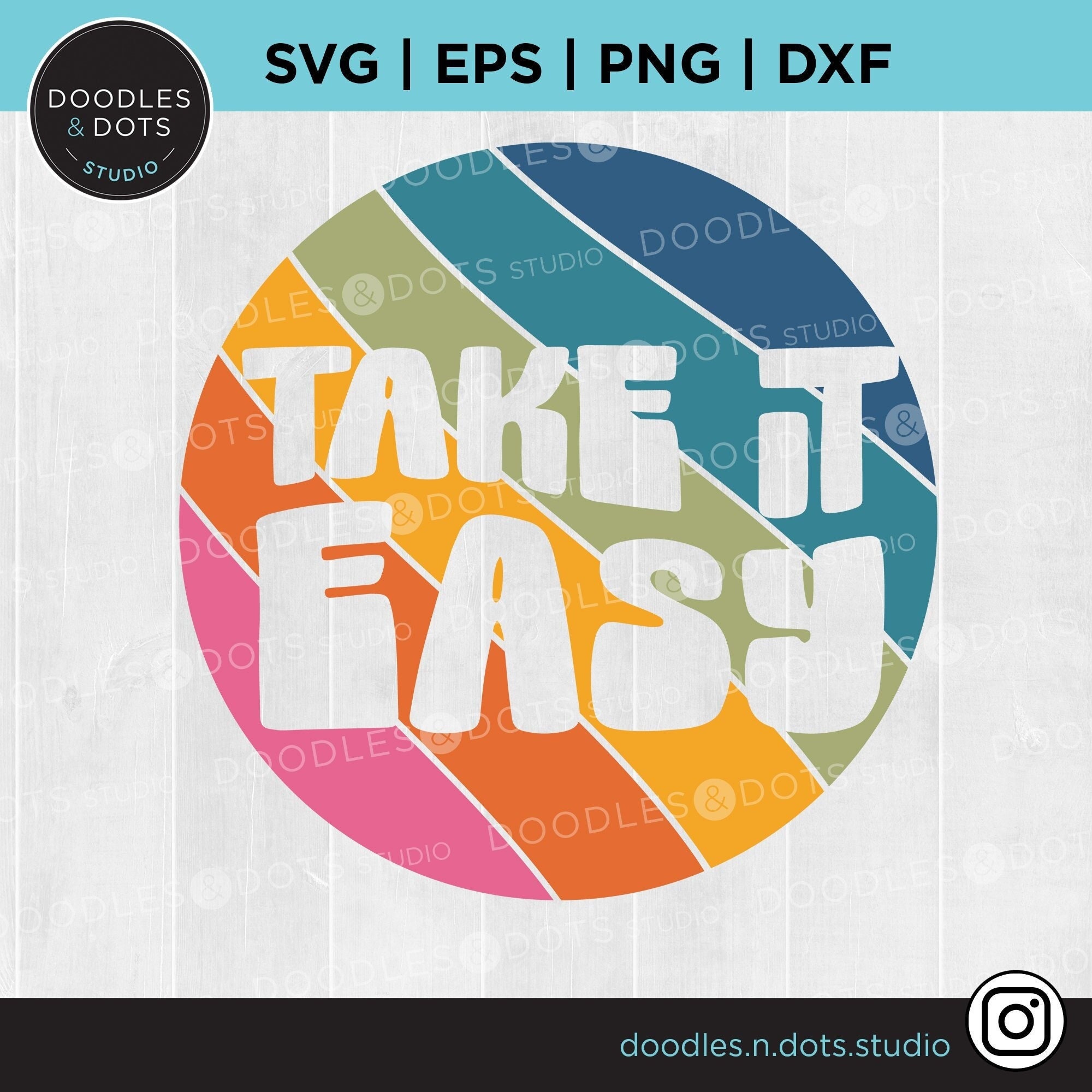 Vintage clip art 1970s retro style SVG cut file for Cricut Cameo or ...