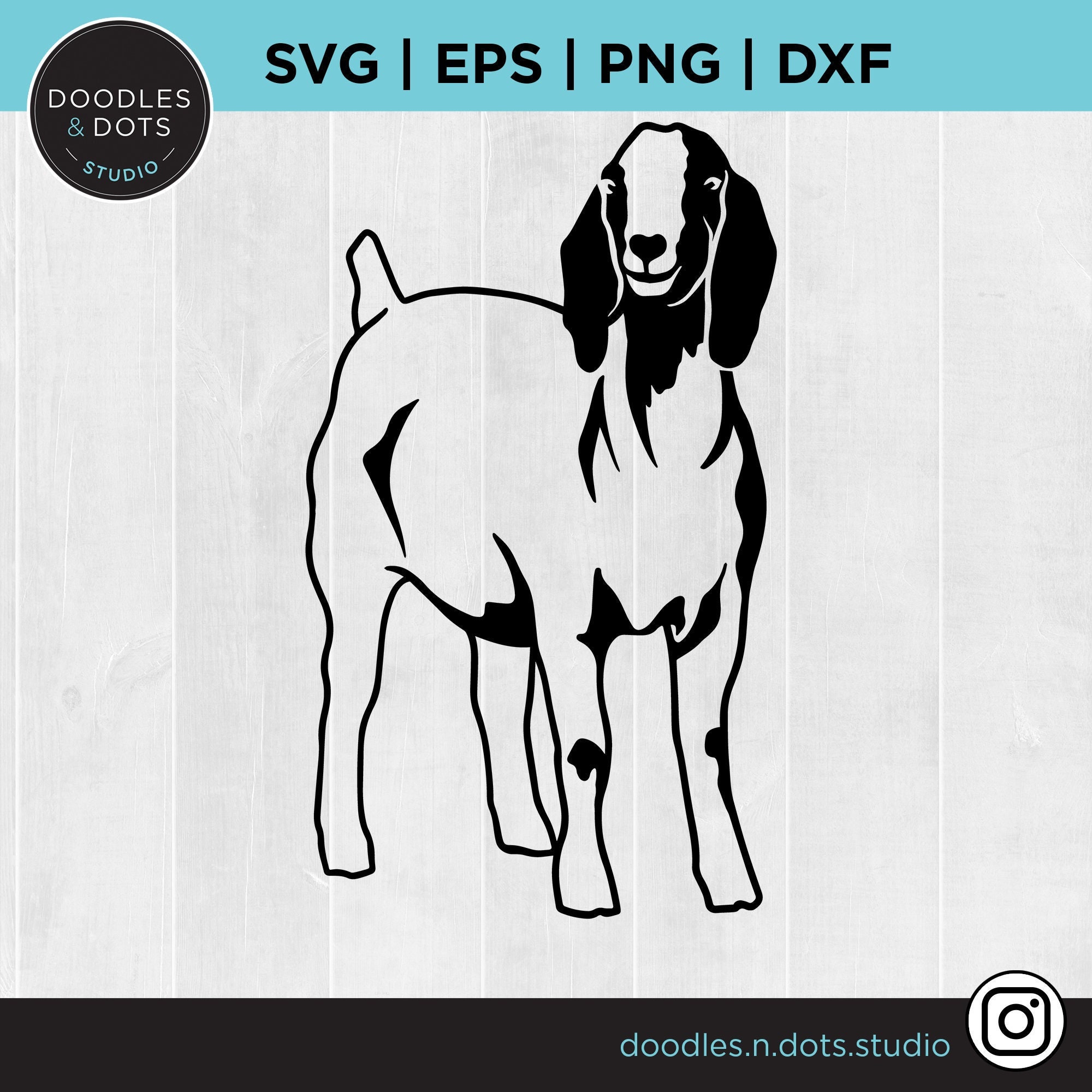 Market Goat Silhouette