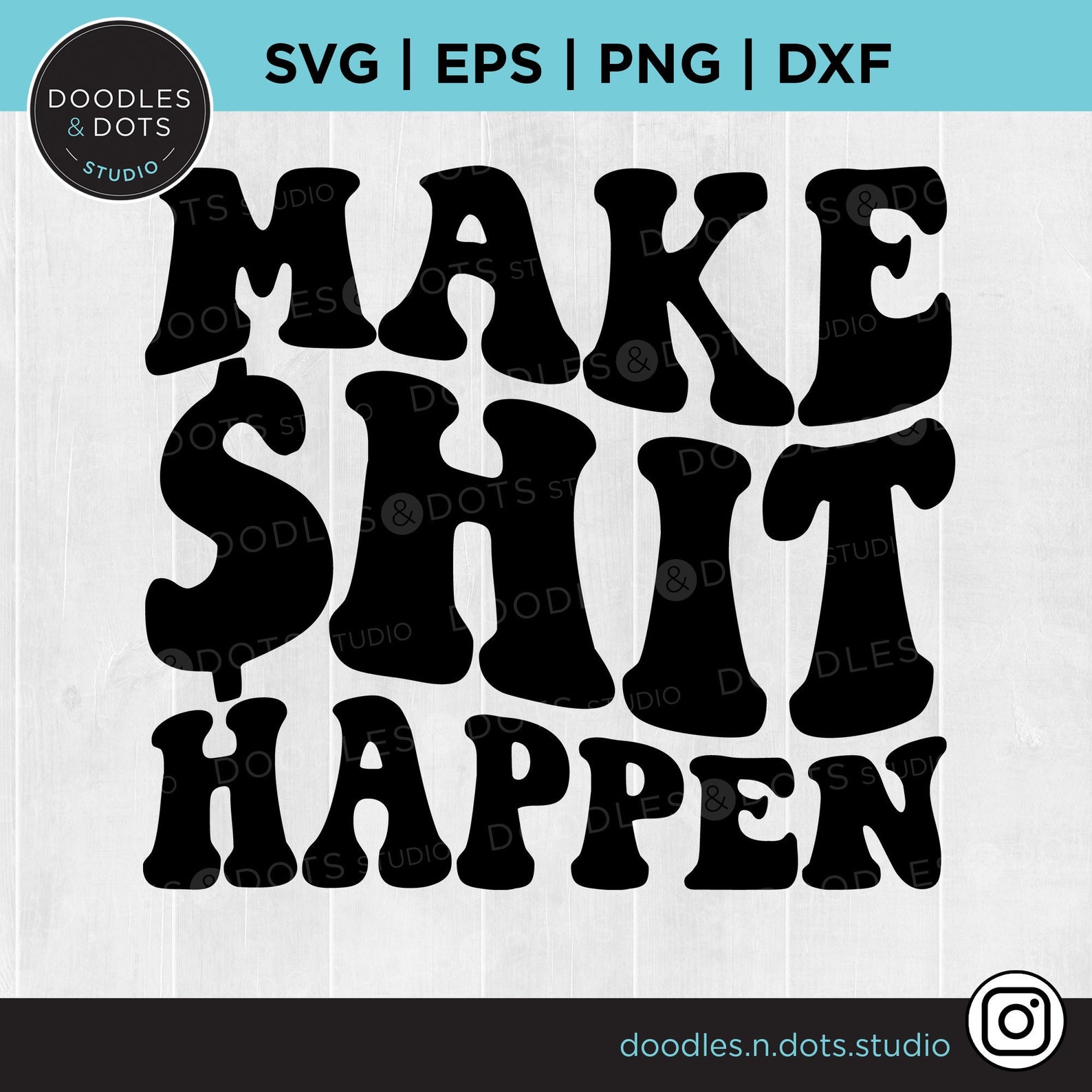 Make Shit Happen Svg Girl Boss Svg for Cricut Get 'er - Etsy Canada