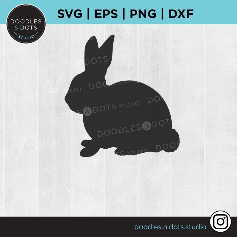 Rabbit Svg Bunny Silhouette Svg Bundle Show Rabbit Stock - Etsy