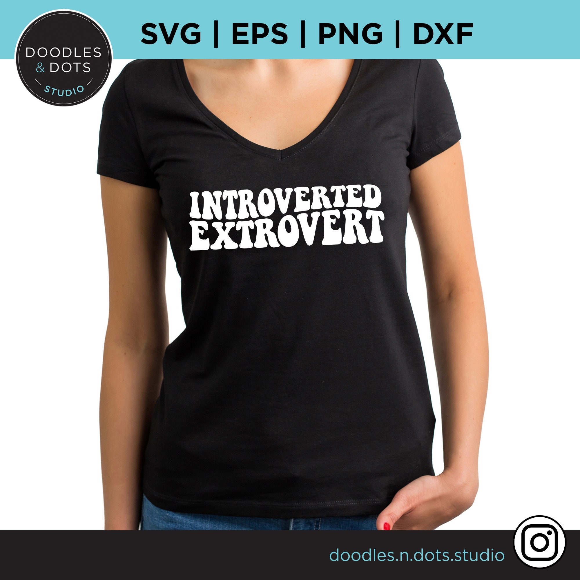 Anti Social Svg Introverted Extrovert Svg for Sweatshirt - Etsy