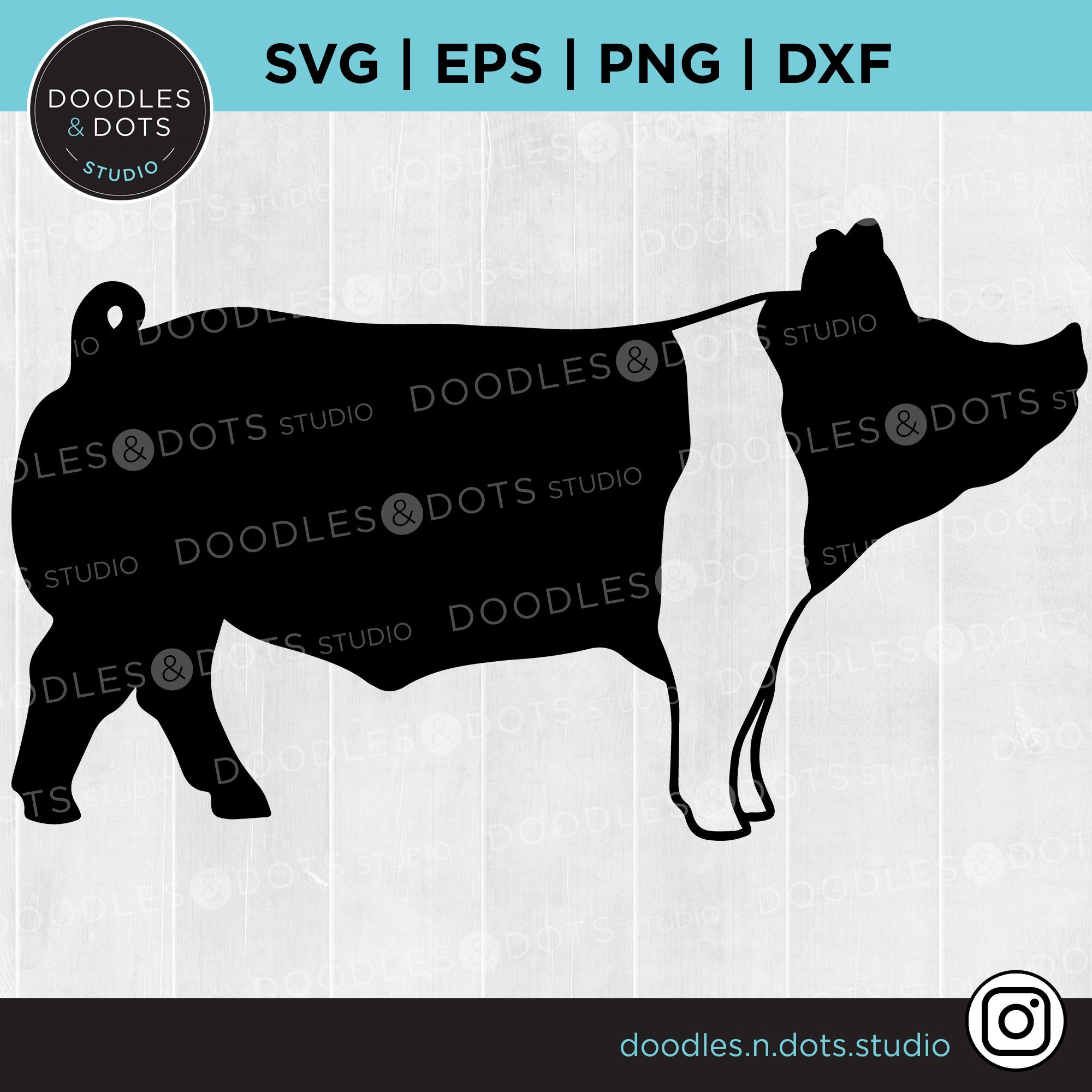 Show Pig SVG | Pig SVG | Show Stock SVG | Livestock Svg | Hog Farm Show ...