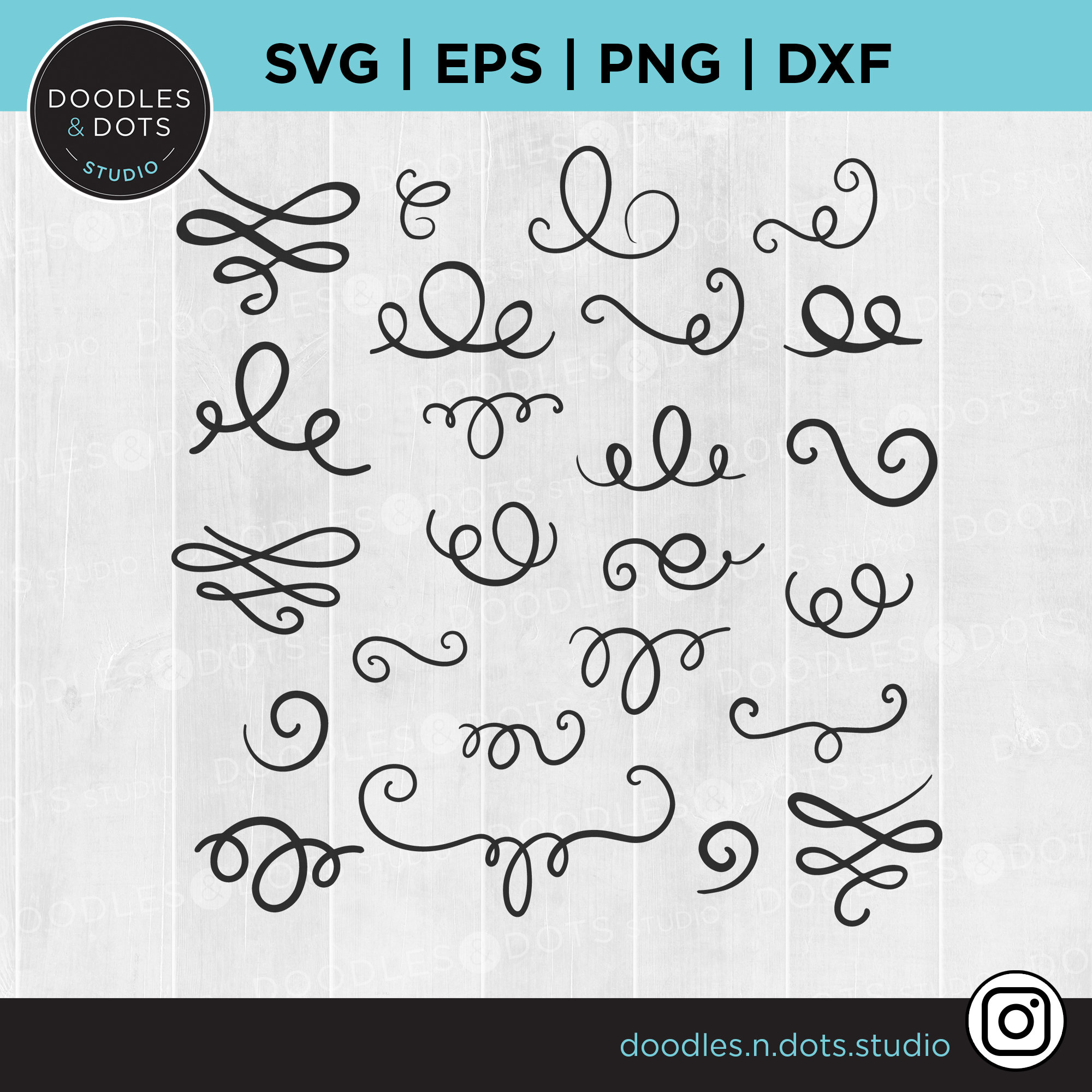 Design Elements SVG Embellishments Bundle SVG Decorative | Etsy