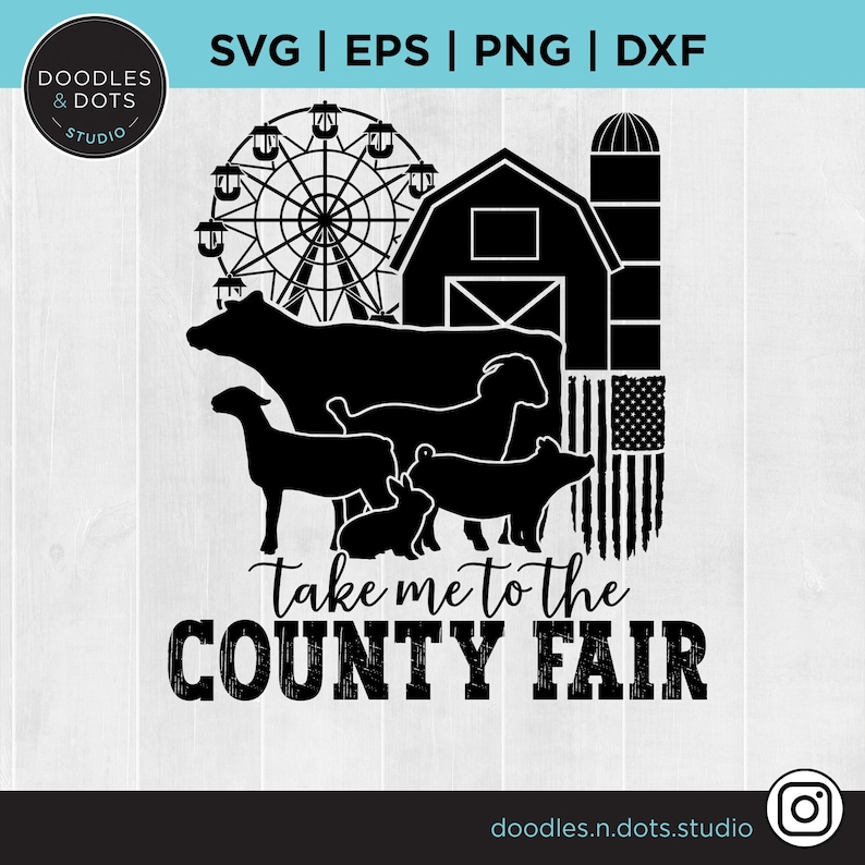 County Fair Week, Stock Show Svg, Barn Life Digital Download, SVG, PNG ...