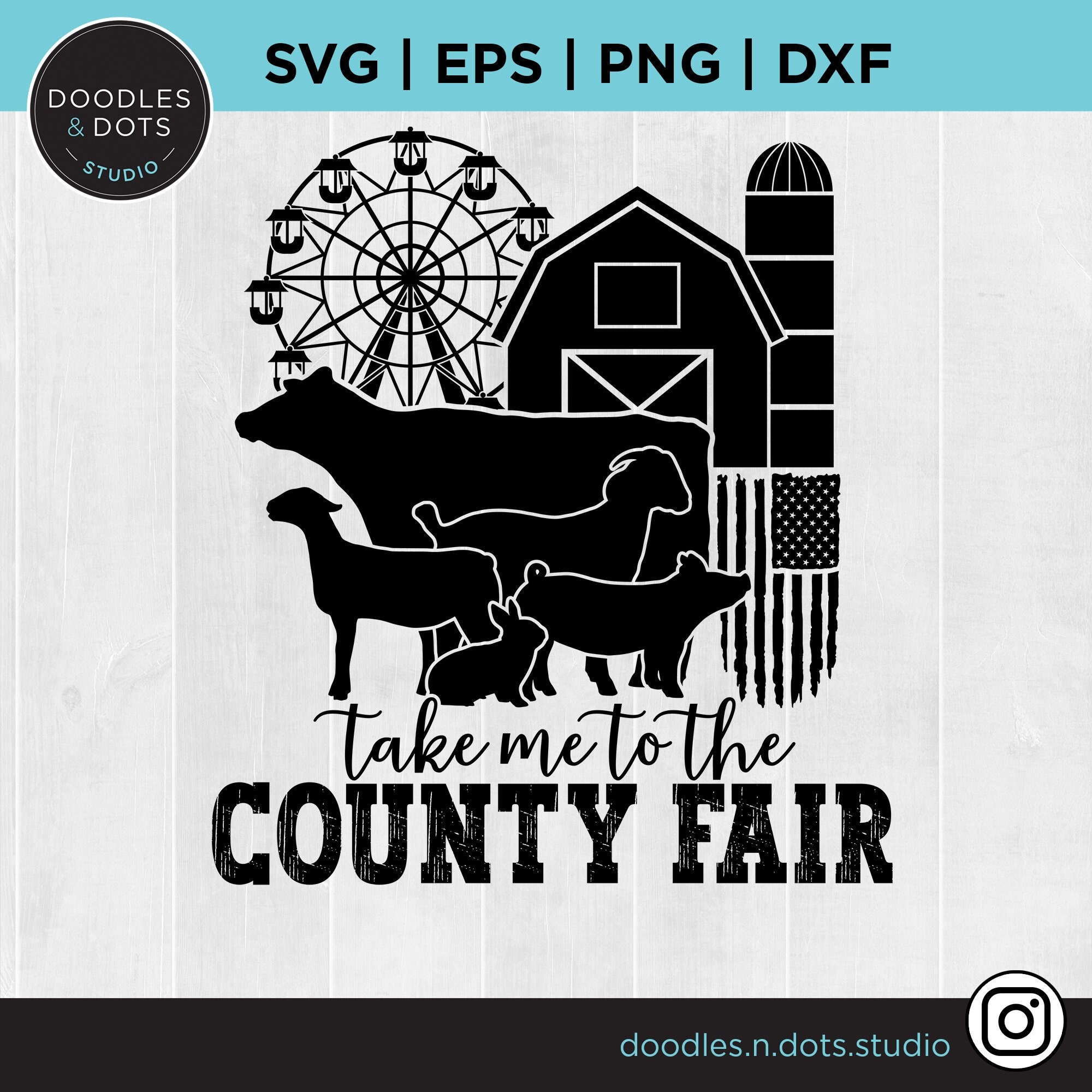 County Fair Silhouette