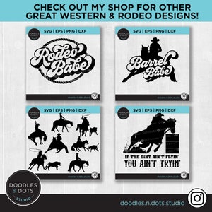 Rodeo Life SVG | Western Horse | Horse Lover SVG | Cowboy Boot Clip Art ...