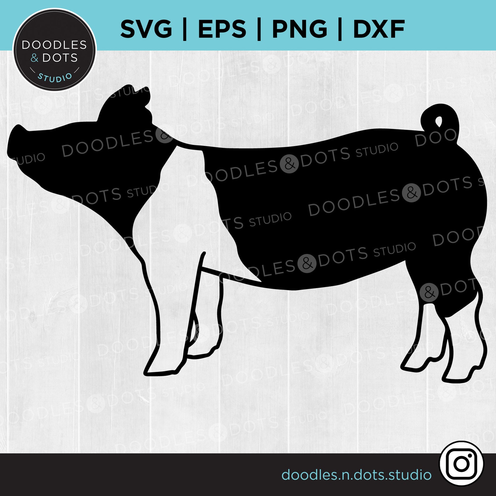 Show Pig SVG | Pig SVG | Show Stock SVG | Livestock Svg | Hog Farm Show ...