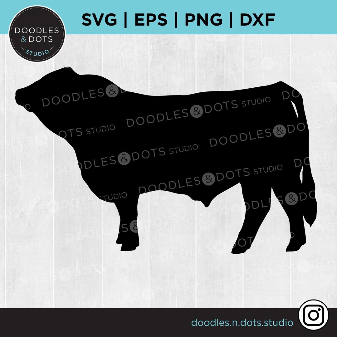 Beef Cow SVG, Cow SVG, Cattle Show, Livestock Svg, Steer Cut File for ...