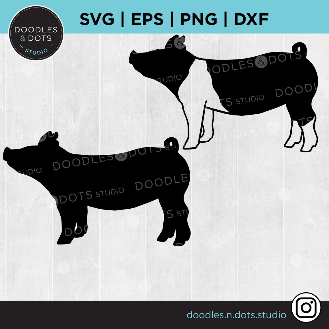 Show Pig SVG | Pig SVG | Show Stock SVG | Livestock Svg | Hog Farm Show ...