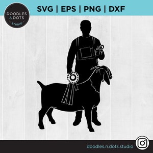 Show Goat SVG, Boer Goat SVG, Goat Show Svg, Stock Show Svg, Livestock ...