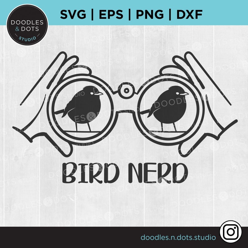 Birdwatching SVG Bird Nerd SVG Bird Watcher SVG Gift for - Etsy