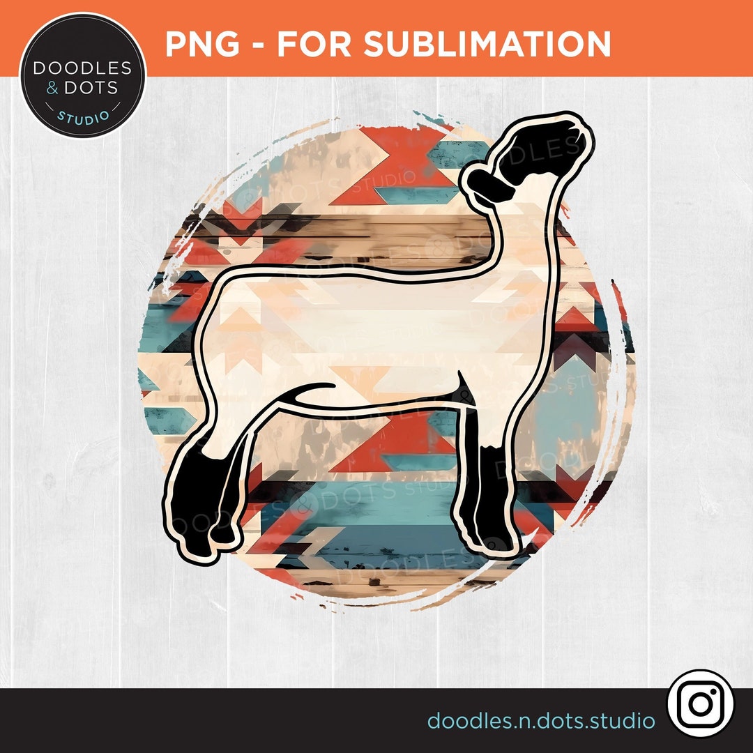 Show Lamb, Lamb Sticker Png, Livestock Png, Market Lamb Design, Barn ...