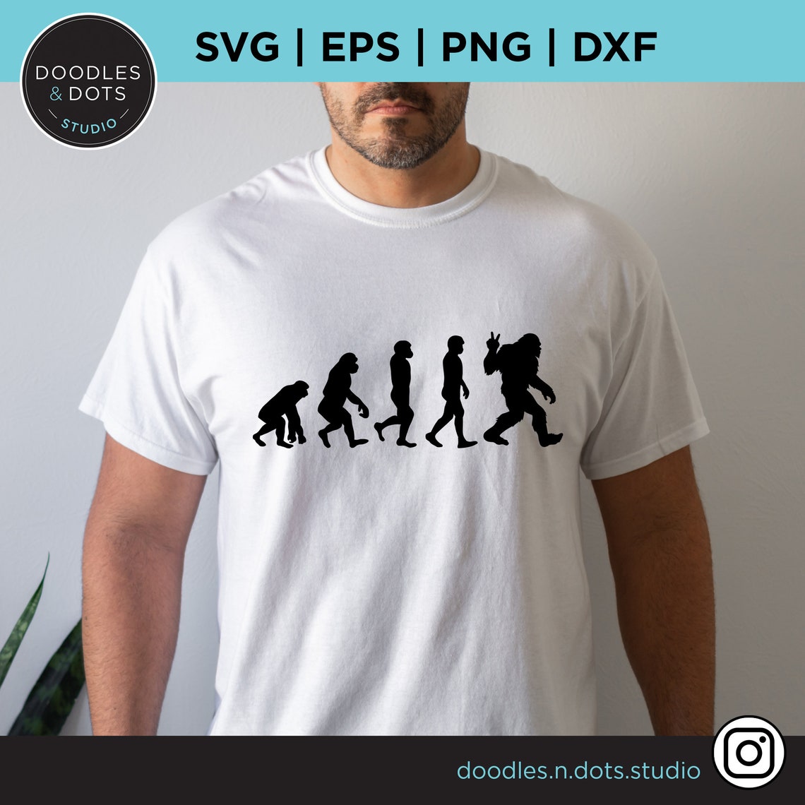 Bigfoot Svg Evolution Svg Sasquatch Svg Big Foot Svg for - Etsy Canada