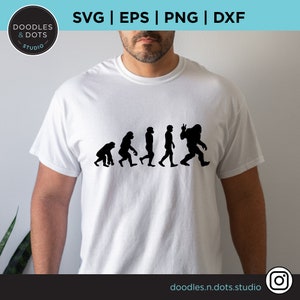Bigfoot Svg, Evolution Svg, Sasquatch Svg, Big Foot Svg for Cricut ...