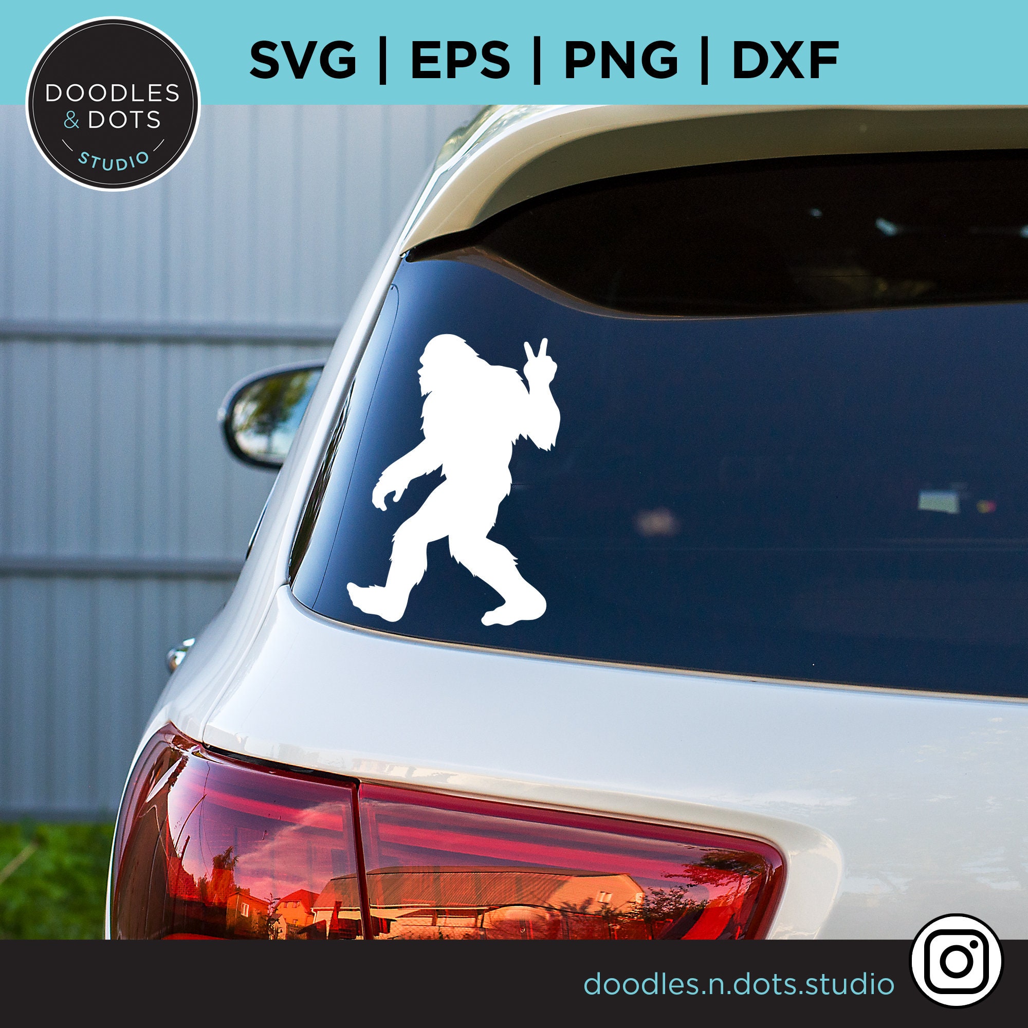 Bigfoot Svg Peace Sign Svg Sasquatch Svg Big Foot Svg for - Etsy Israel