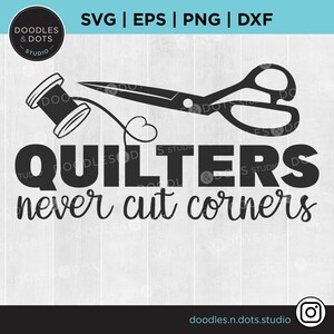 Quilters SVG Bundle, Quilting Svg Cut File Png Dxf, Sewing PNG, Quilt ...