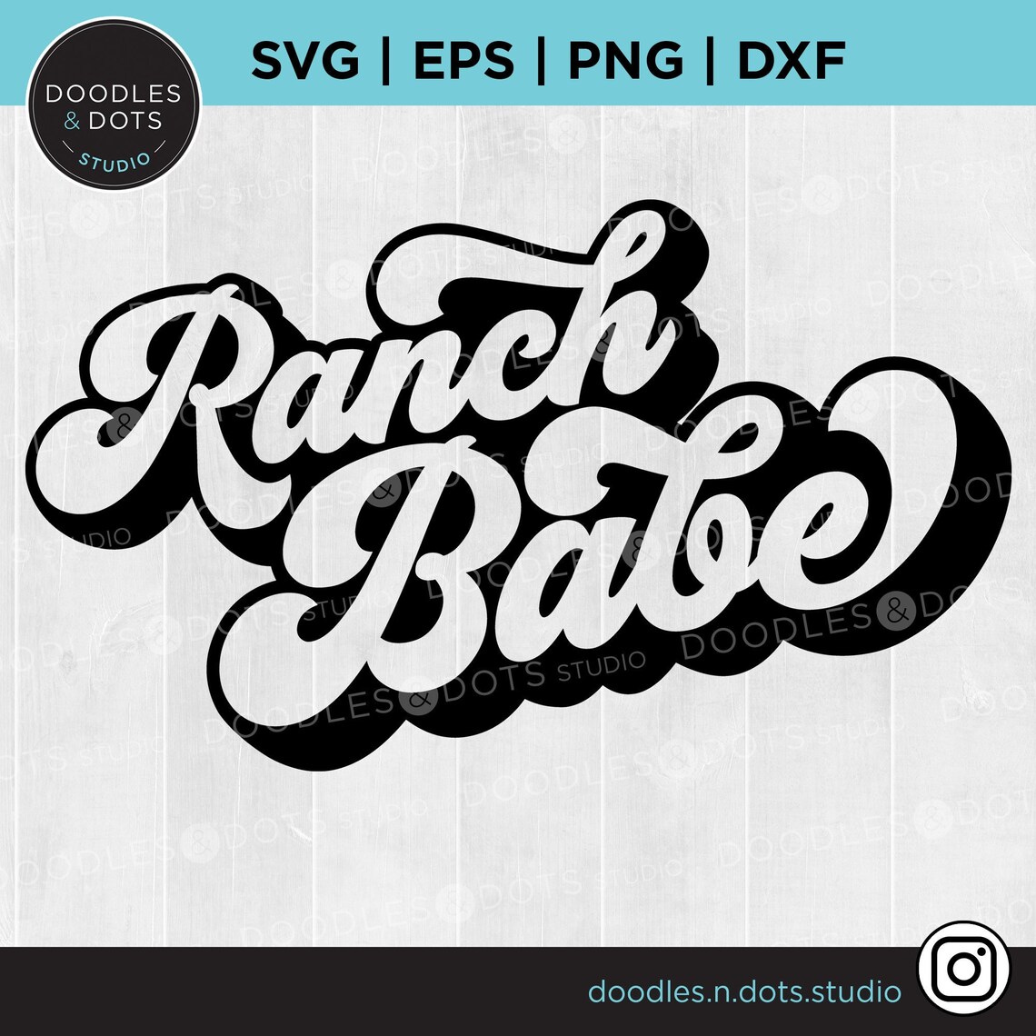 Ranch Babe SVG Farm Wife SVG Cattle Ranch Svg Farm Mama - Etsy
