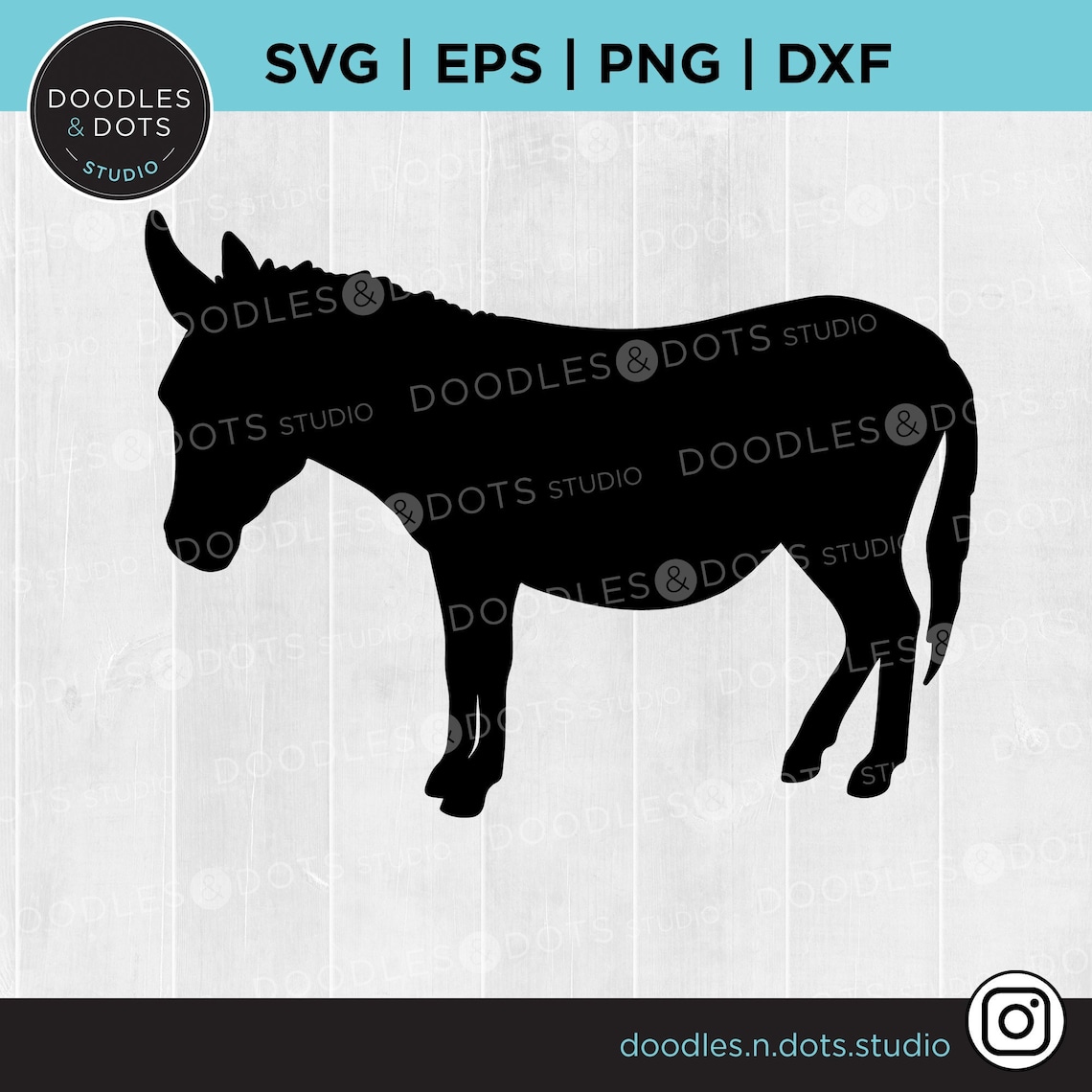 Donkey SVG Miniature Donkey Clipart Burro SVG Jackass Svg - Etsy Israel