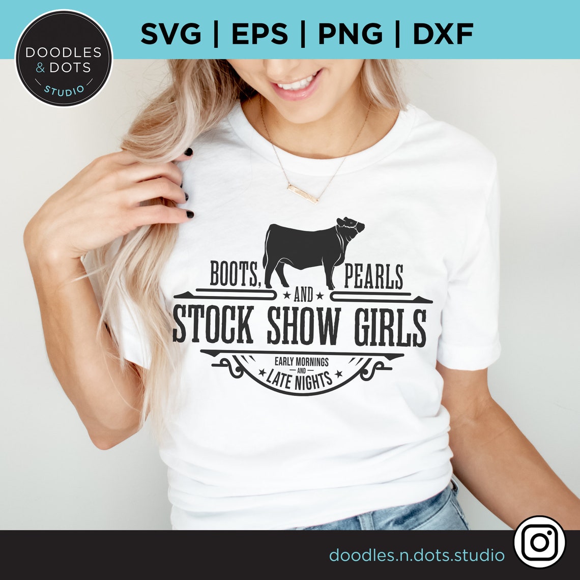 Show Stock SVG, Stock Show Girls Svg, Livestock Svg, Show Cow SVG ...