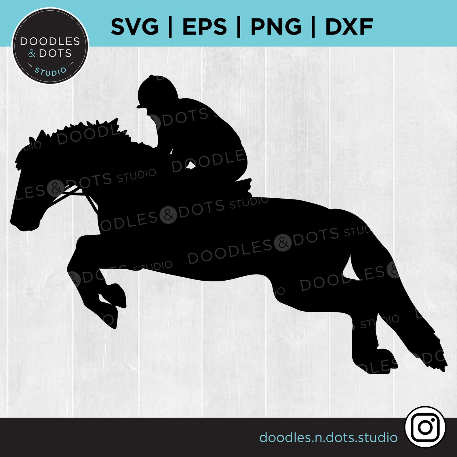 Equestrian Bundle SVG Horse SVG Bundle Jumping Horse - Etsy