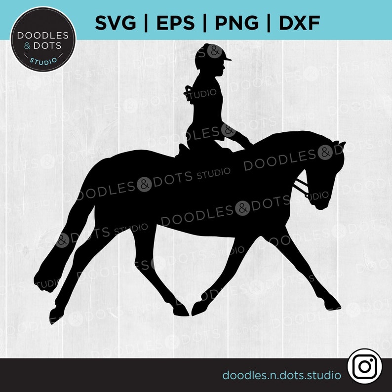 Equestrian SVG Welsh Pony SVG Child Riding Horse SVG | Etsy